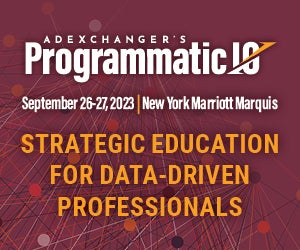 The Programmatic and Marketing Technology Events of the Year | AdExchanger