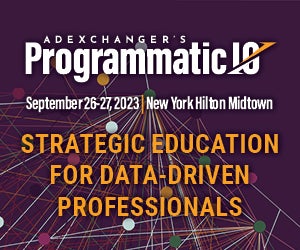 The Programmatic and Marketing Technology Events of the Year | AdExchanger