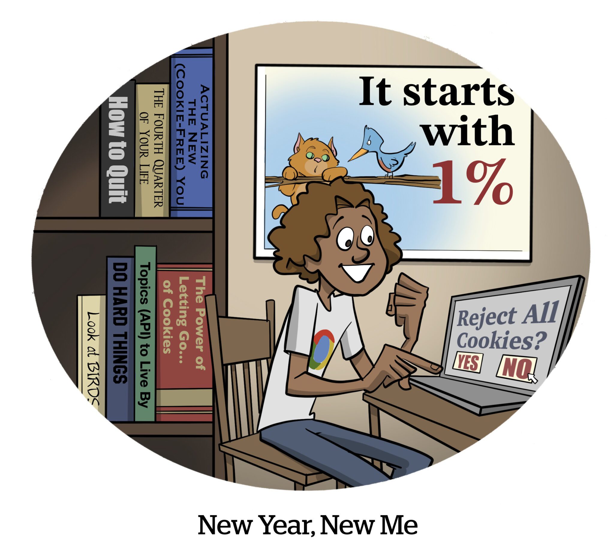Comic: New Year, New You | AdExchanger