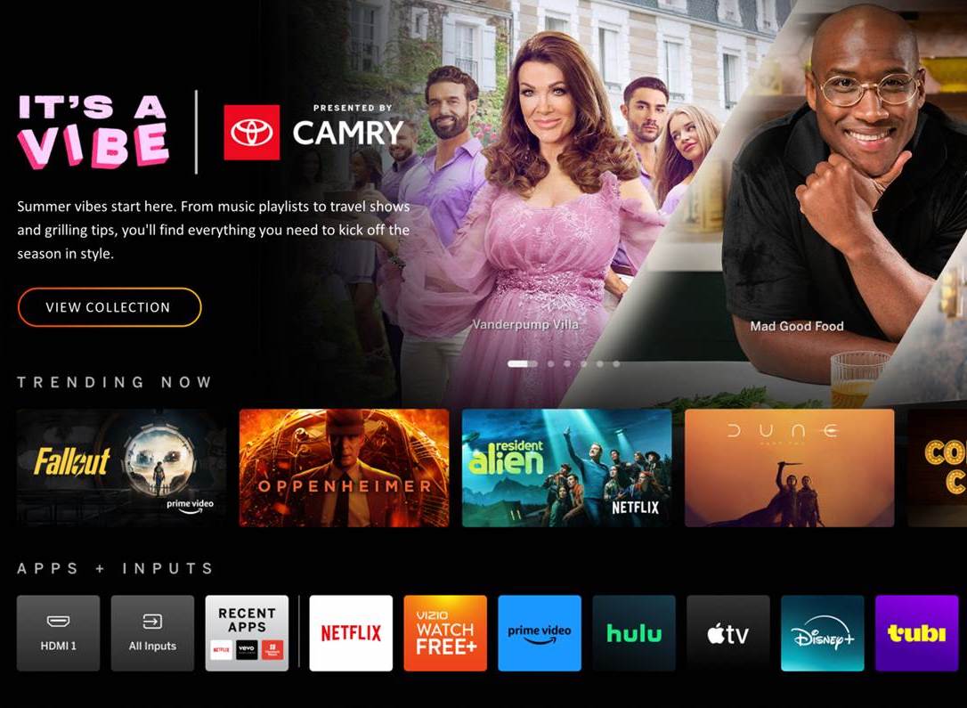 How Toyota Uses TV Home Screens To Reframe The Camry Brand | AdExchanger