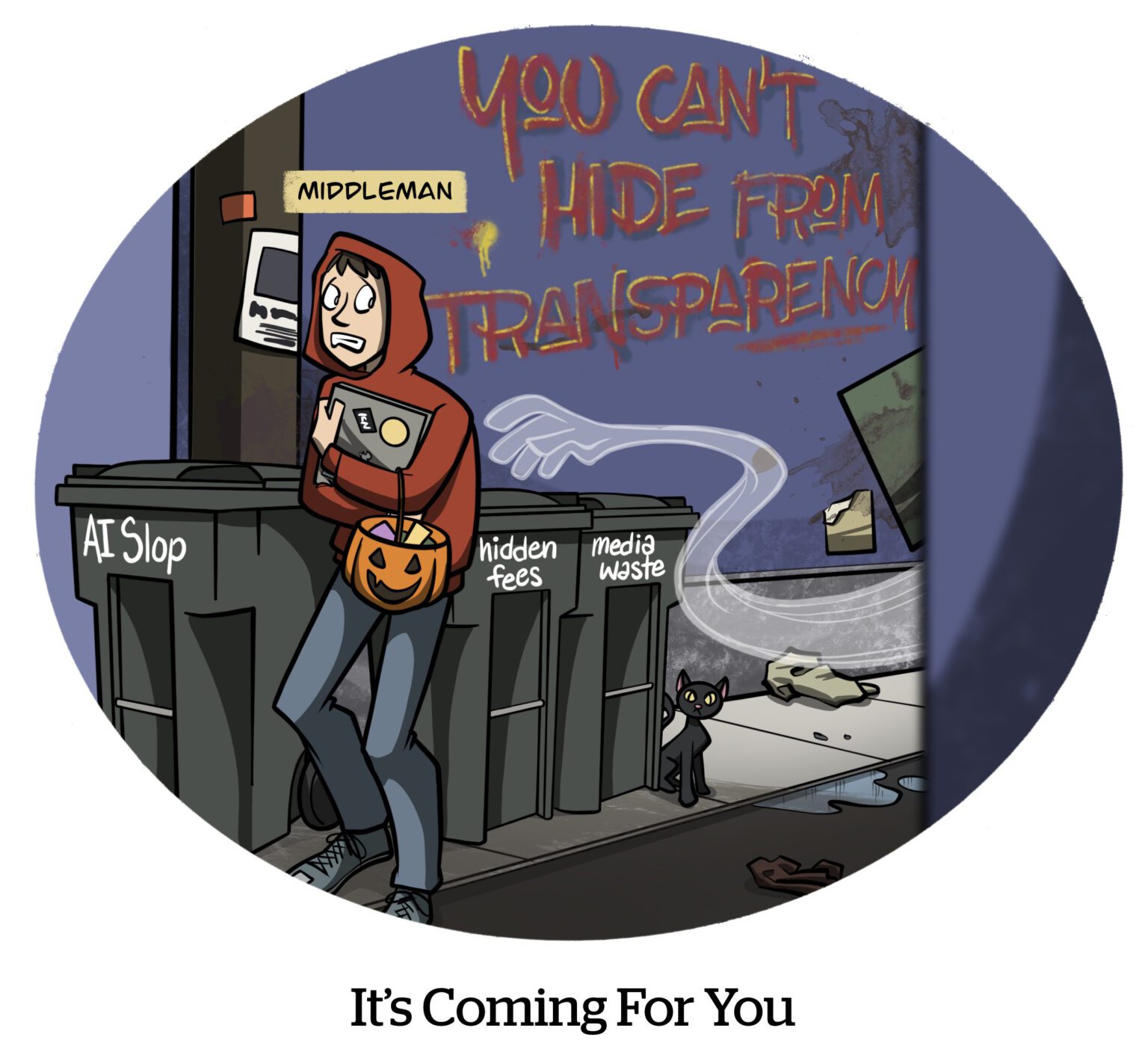 Comic: It's Coming For You | AdExchanger