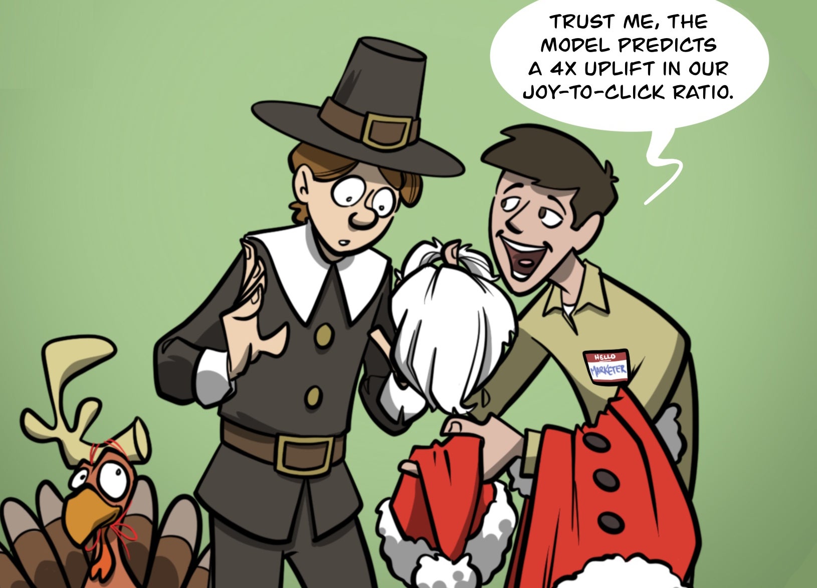 Comic: Christmas Creep | AdExchanger